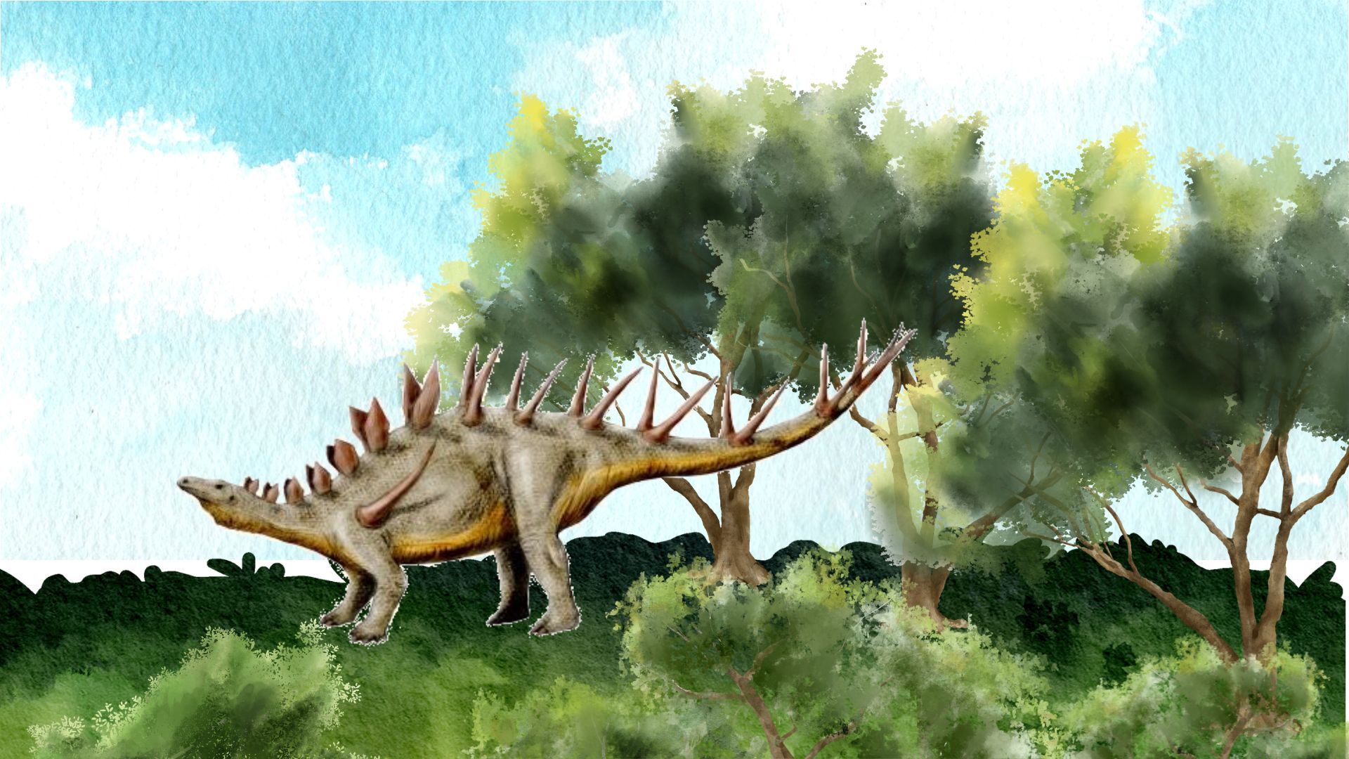 Meet The Kentrosaurus, A Spikey Herbivore | Dino Digest