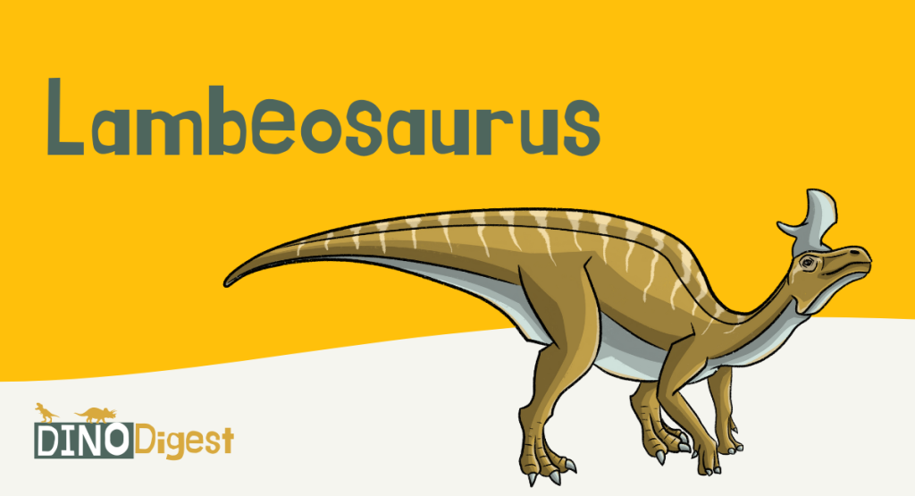 Here's The Lambeosaurus With A Cranial Crest | Dino Digest