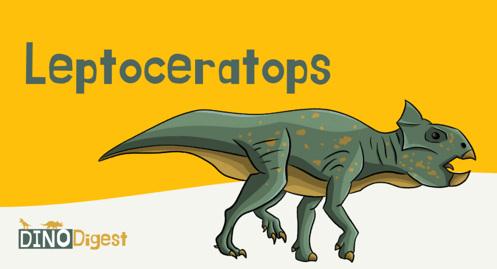 Look Out For The Thin Horns On A Leptoceratops | Dino Digest