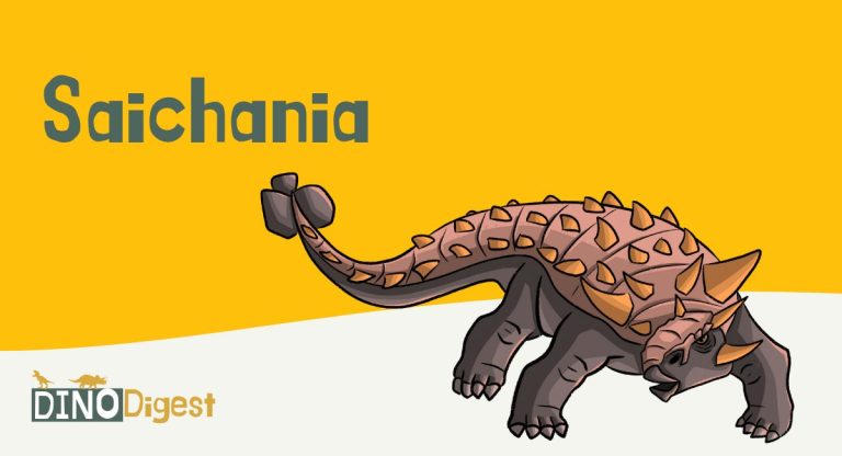 Explore The Horned Saichania | Dino Digest